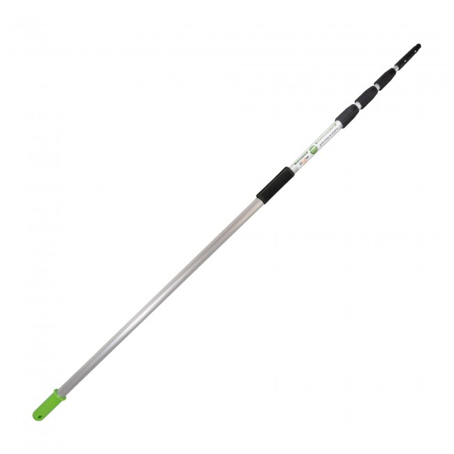 Axis Line Profi Teleskopstange 8 Meter mit Gleitstein 4 teilig ...